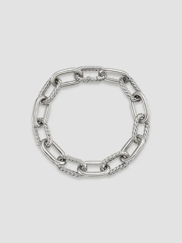 David Yurman Dy Madison Chain Bracelet In Sterling 11mm