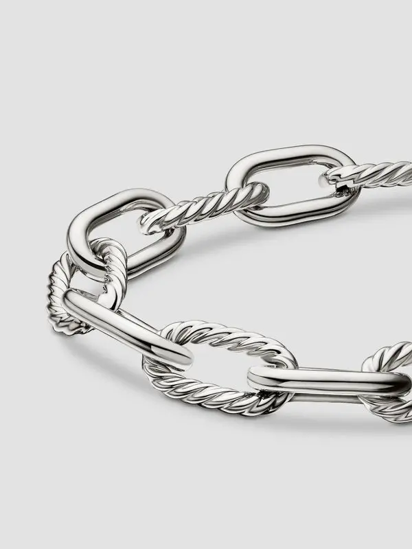 David Yurman Dy Madison Chain Bracelet In Sterling 11mm