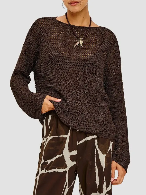 Rails Evangeline Mesh Sweater