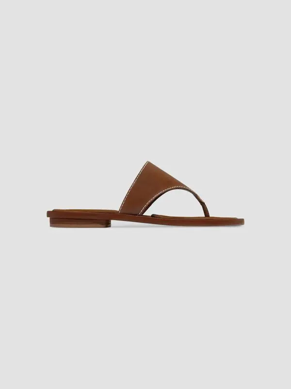 Bernardo Agora Thong Sandals - Saddle