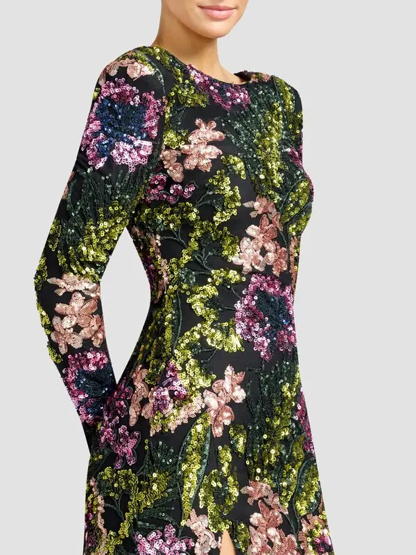 Dress The Population Nathalia Sequin Mini Dress