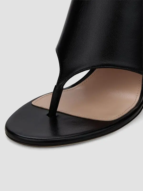 STUART WEITZMAN Babette 85mm Leather Block-heel Sandals