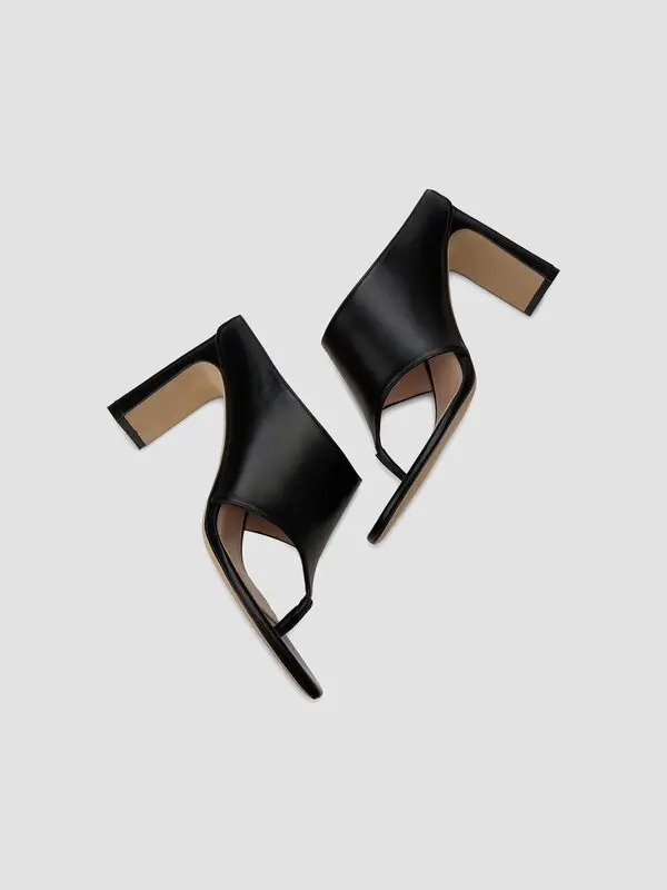 STUART WEITZMAN Babette 85mm Leather Block-heel Sandals