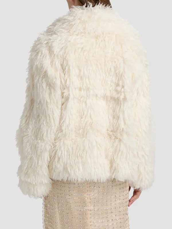 Staud Soprano Faux Shearling Jacket