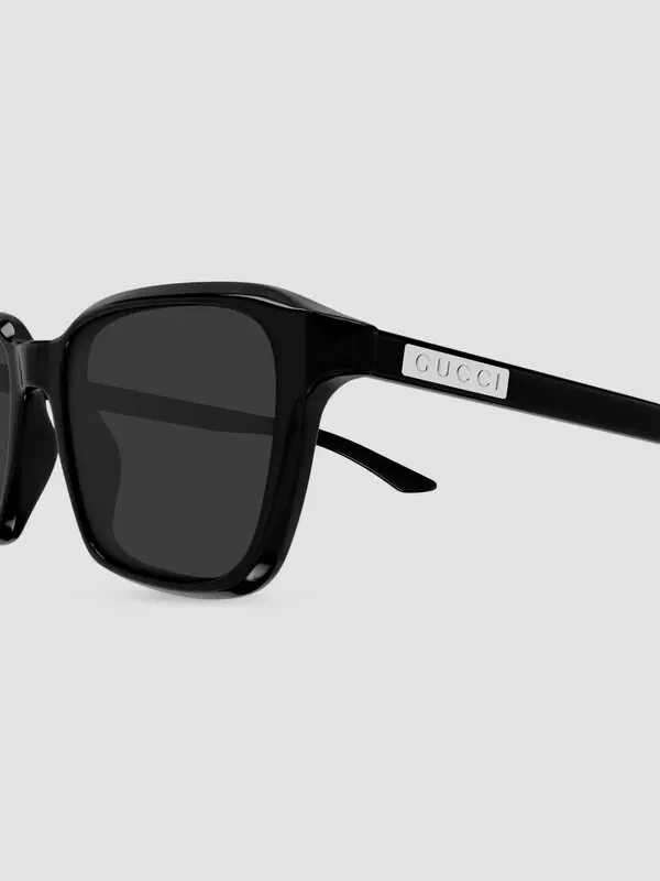 Gucci 52mm​ Flag Square Sunglasses