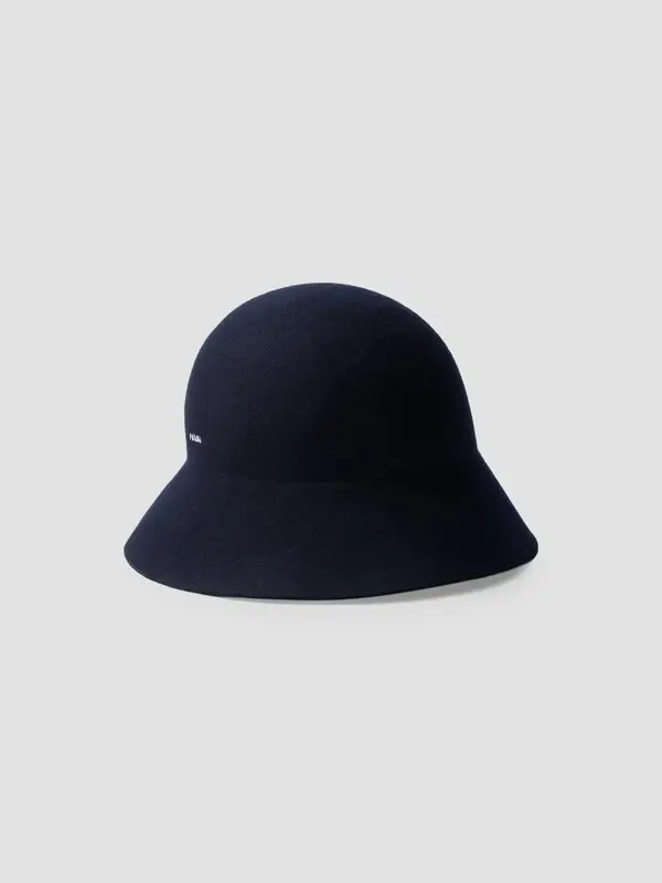 Prada Felt Hat - Blue