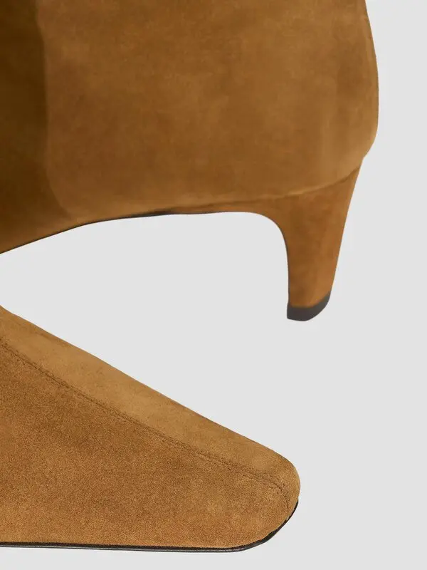 Staud Wally 55mm Suede Wide-calf Knee-high Boots
