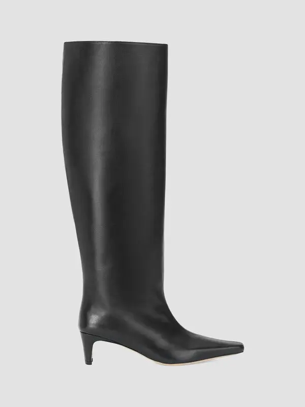 Staud Wally 55mm Leather Wide-calf Boot