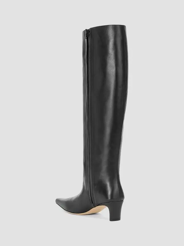 Staud Wally 55mm Leather Wide-calf Boot