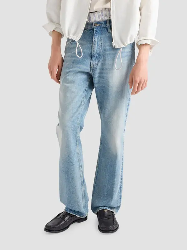 Prada Washed Denim Jeans