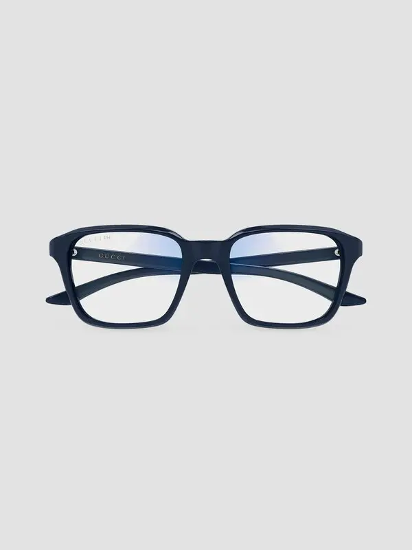 Gucci Flag 52mm Square Sunglasses - Blue