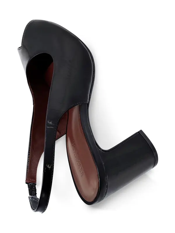 Bernardo Adell Peep Toe Pumps
