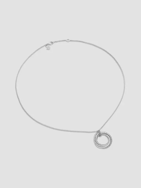 David Yurman Crossover & Sterling Silver Pendant Necklace