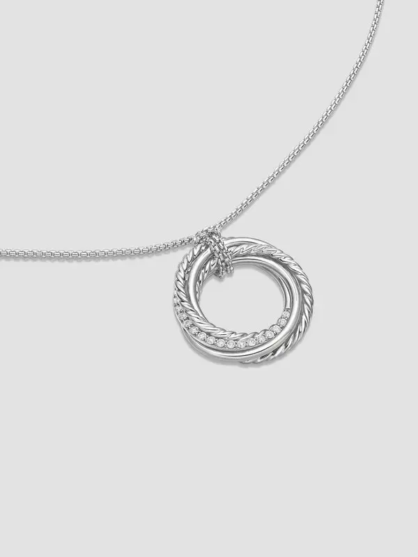 David Yurman Crossover & Sterling Silver Pendant Necklace