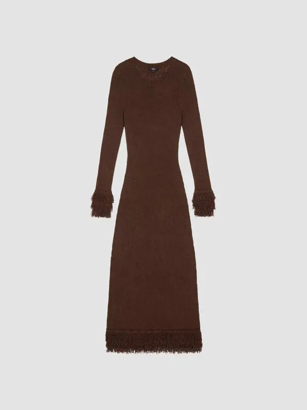 Rails Alejandra Silk-blend Knit Midi Dress
