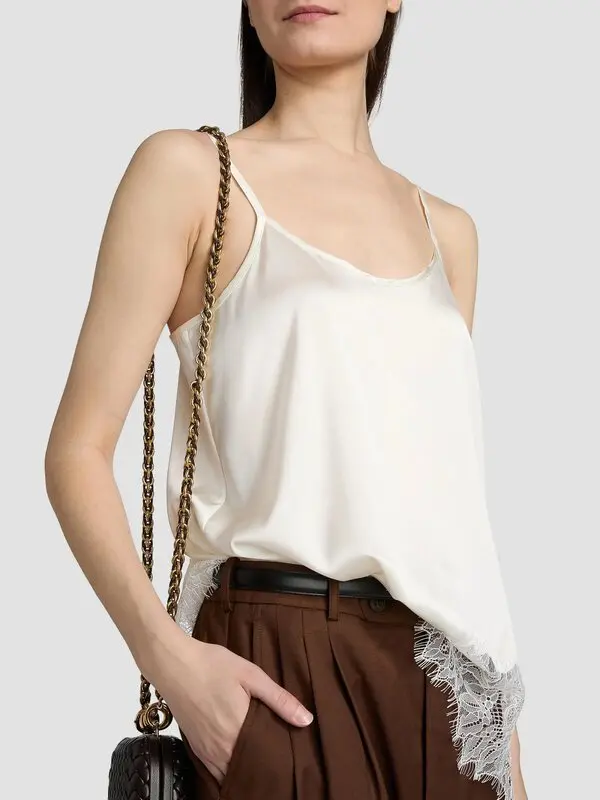 Staud Chloe Silk Tank Top