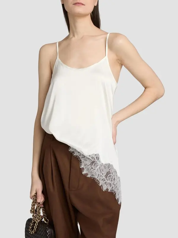 Staud Chloe Silk Tank Top