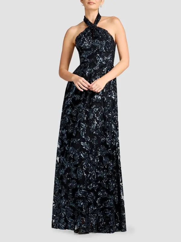 Dress The Population Manon Halterneck Gown