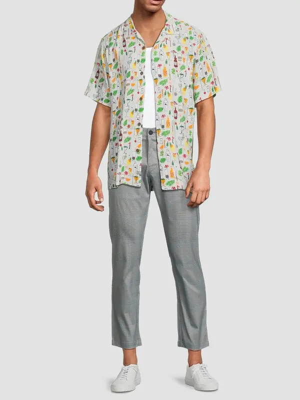 Tommy Bahama Veracruz Cay Lemon Lounge Shirt
