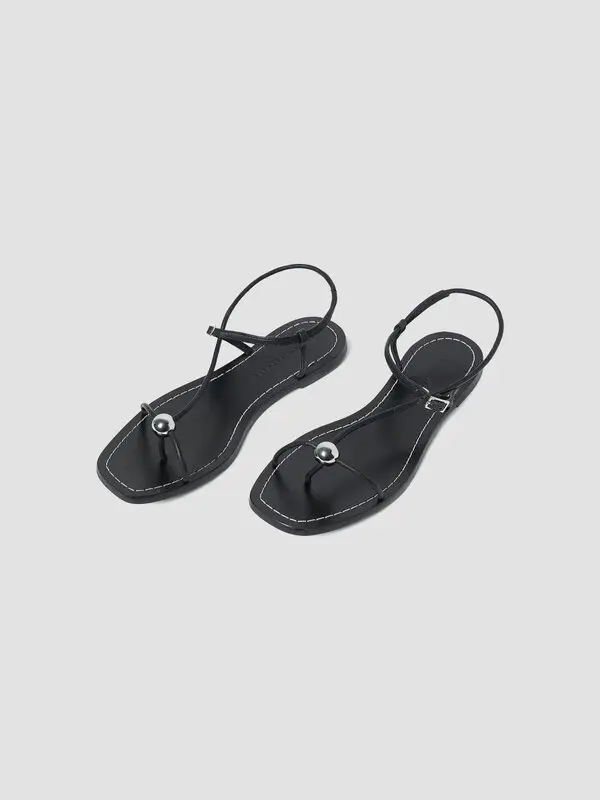 LOEFFLER RANDALL Lara Strappy Flat Sandals