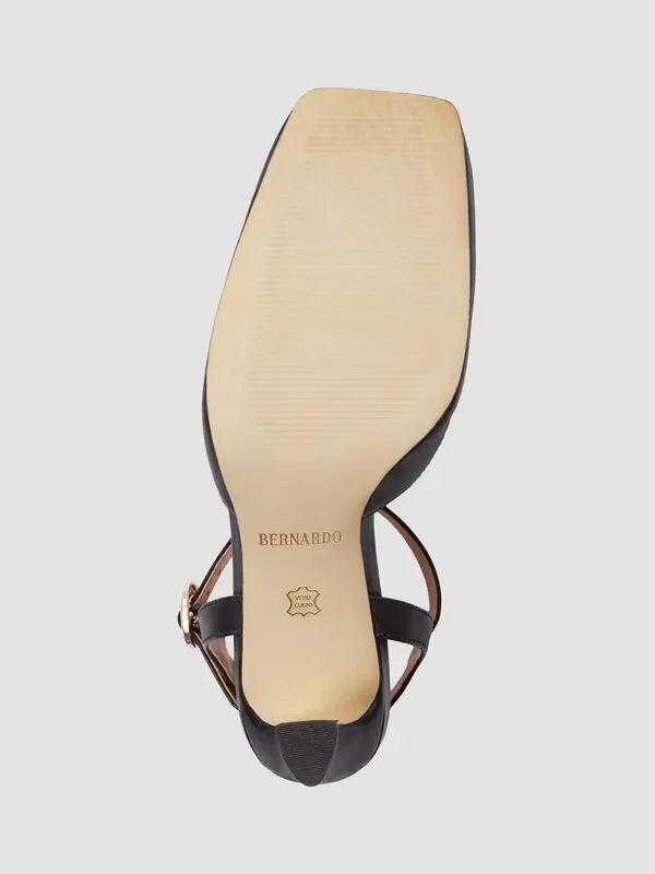 Bernardo Gama Square Toe Pumps - Black