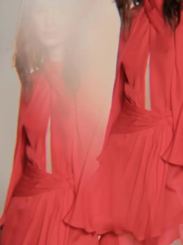 Johanna Ortiz Micaela Cape Town Silk Capelet Maxi Dress