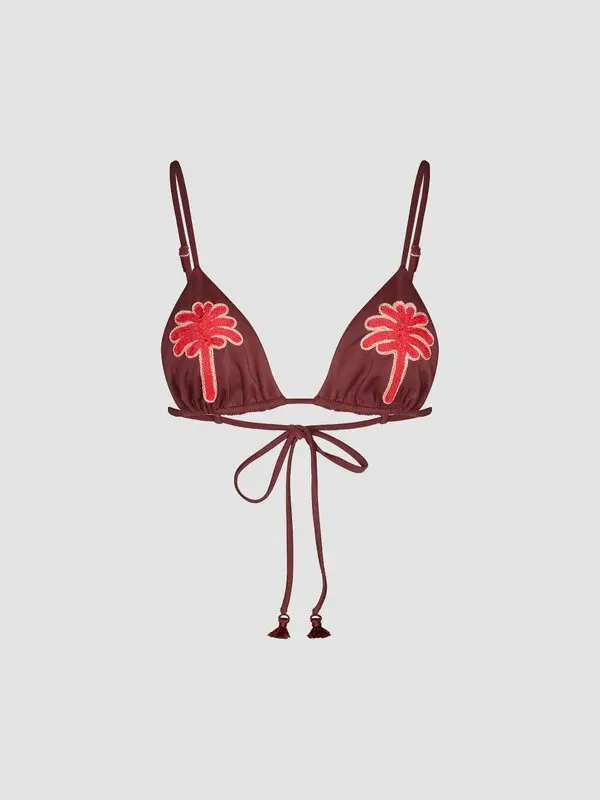 Johanna Ortiz Heatwave Bikini Top - Mocca