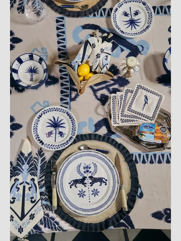 Johanna Ortiz Ikat Amazonico Rectangle Tablecloth