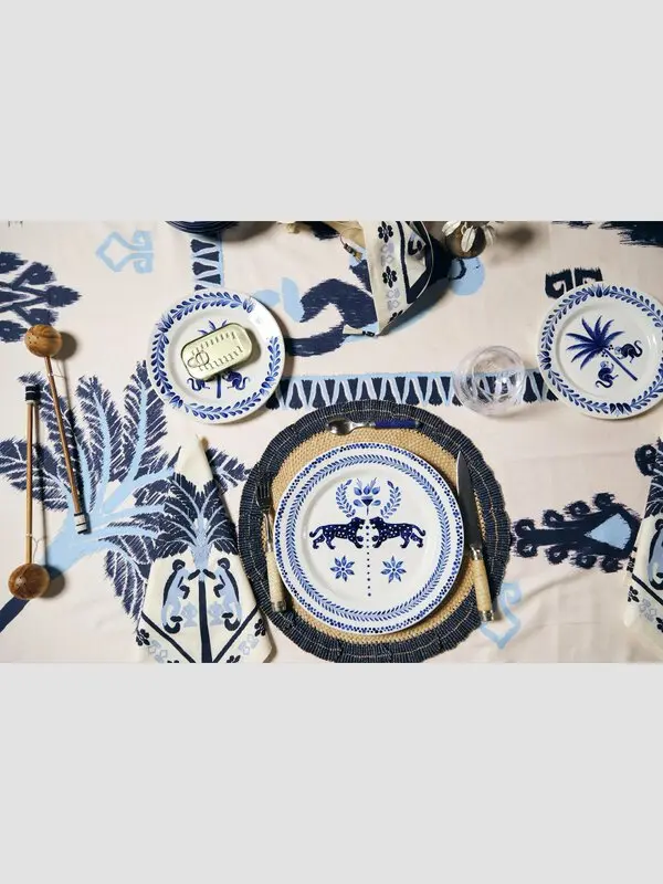 Johanna Ortiz Ikat Amazonico Rectangle Tablecloth
