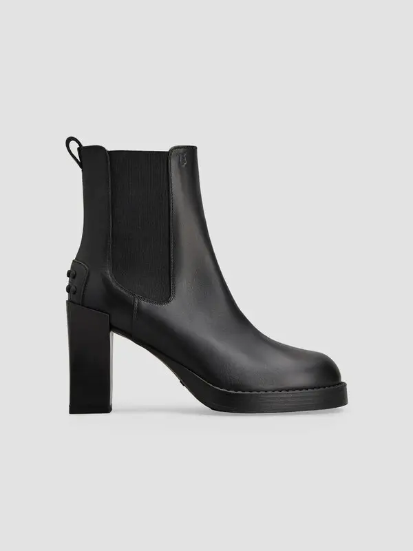TOD'S 80mm Leather Chelsea Boots
