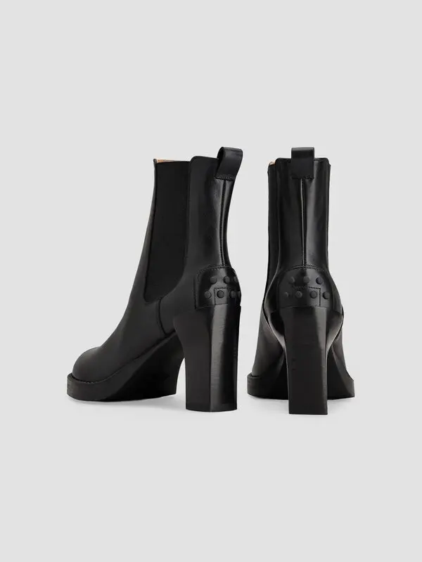 TOD'S 80mm Leather Chelsea Boots