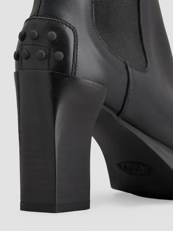 TOD'S 80mm Leather Chelsea Boots