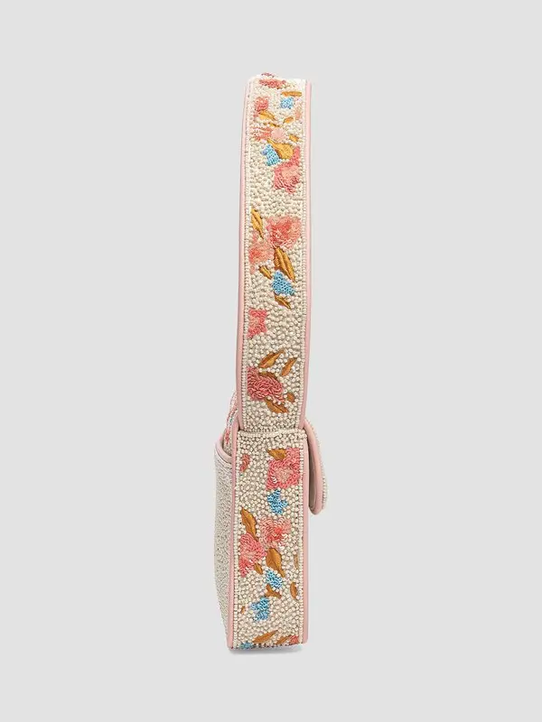 Staud Tommy Beaded Top Handle Bag