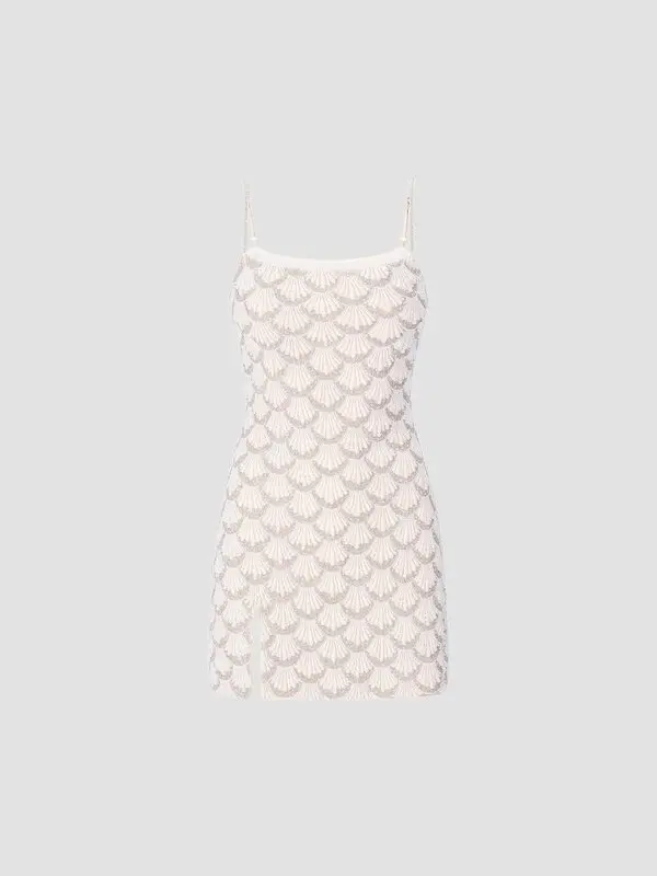 Staud Las Palmas Beaded Minidress