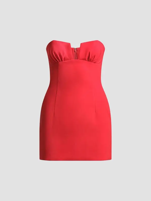 Bcbgmaxazria Ramone Strapless Minidress