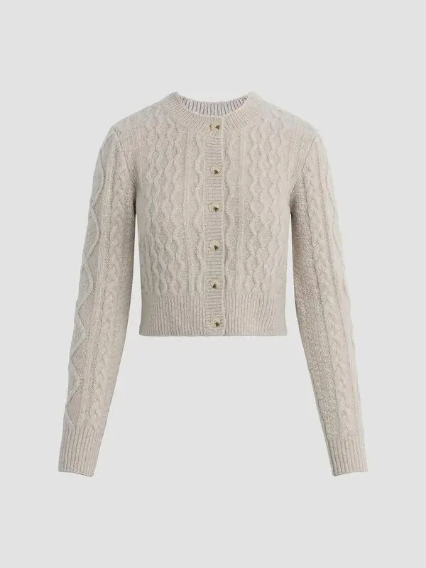 FAVORITE DAUGHTER The Eleanor Merino Wool-blend Cardigan
