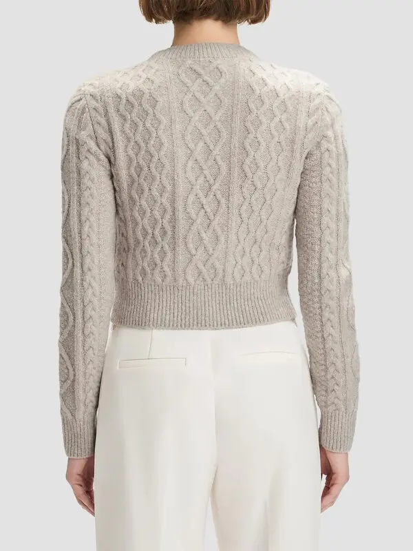 FAVORITE DAUGHTER The Eleanor Merino Wool-blend Cardigan