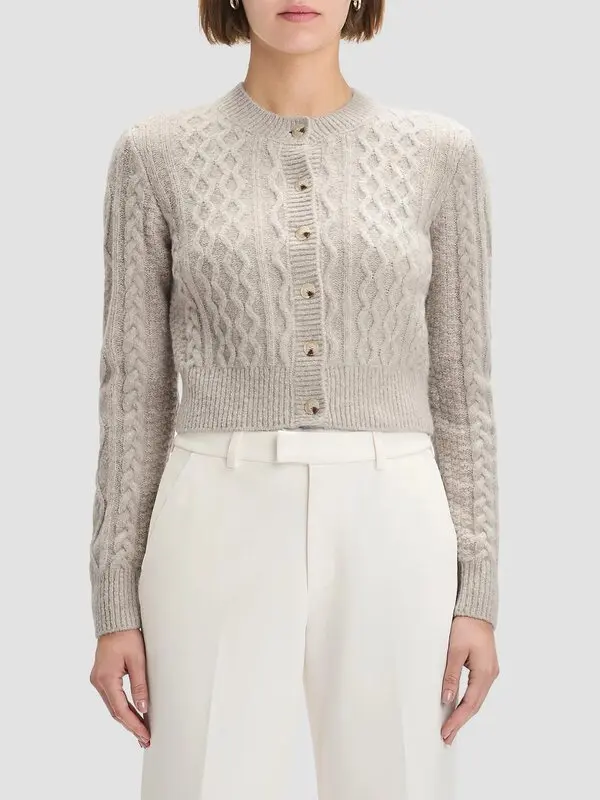 FAVORITE DAUGHTER The Eleanor Merino Wool-blend Cardigan