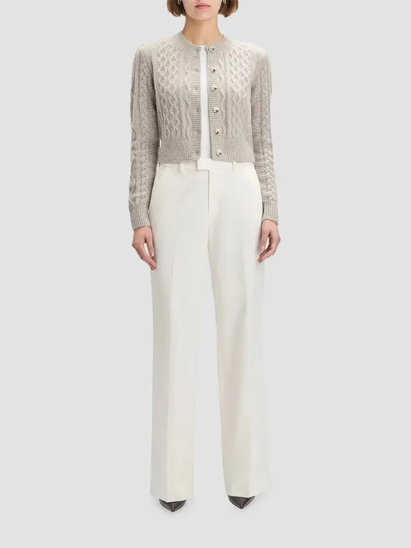 FAVORITE DAUGHTER The Eleanor Merino Wool-blend Cardigan