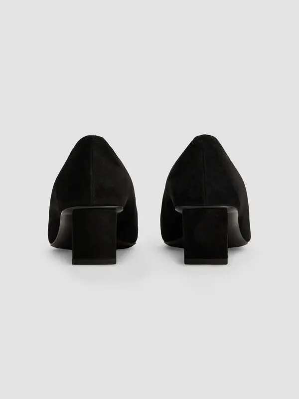 ROGER VIVIER Belle Vivier 45mm Suede Pumps - Nero