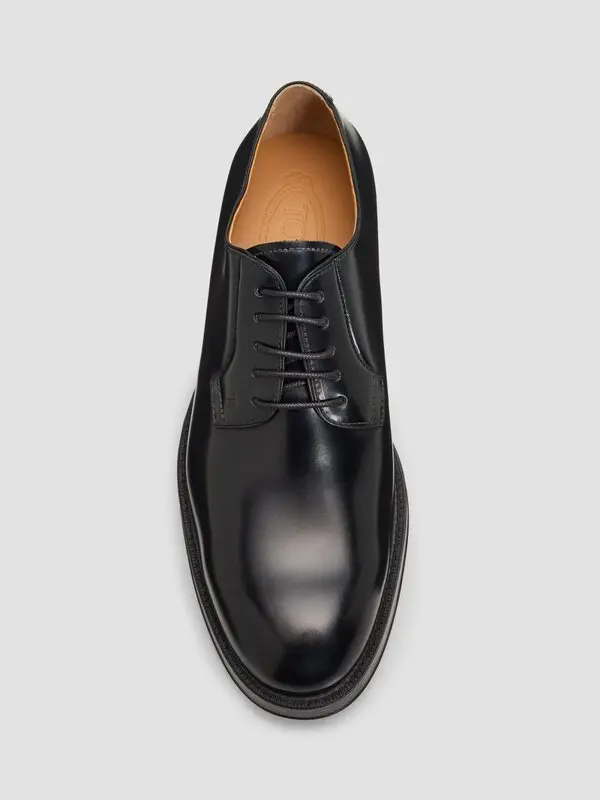 TOD'S Polished Leather Derbys