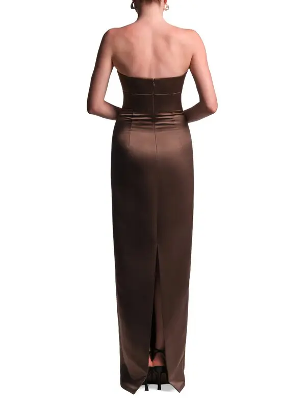 Bcbgmaxazria Mariane Strapless Column Gown