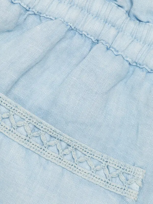 MARIA CHER Riobamba Tegan Linen Shorts