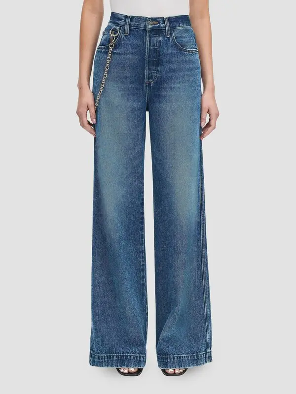 FAVORITE DAUGHTER The Masha Super High-rise Wide-leg Jeans