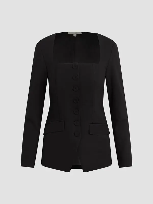 FAVORITE DAUGHTER The Penelope Square-neck Top