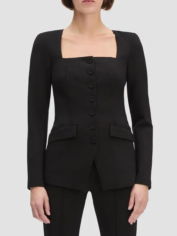 FAVORITE DAUGHTER The Penelope Square-neck Top