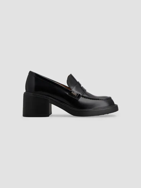 TOD'S 60mm Leather Penny Loafer-style Pumps