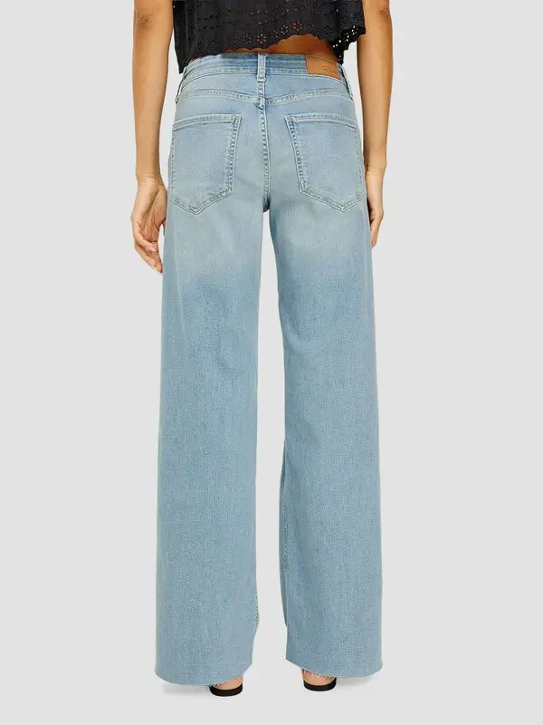 Rails Getty Low-rise Wide-leg Jeans