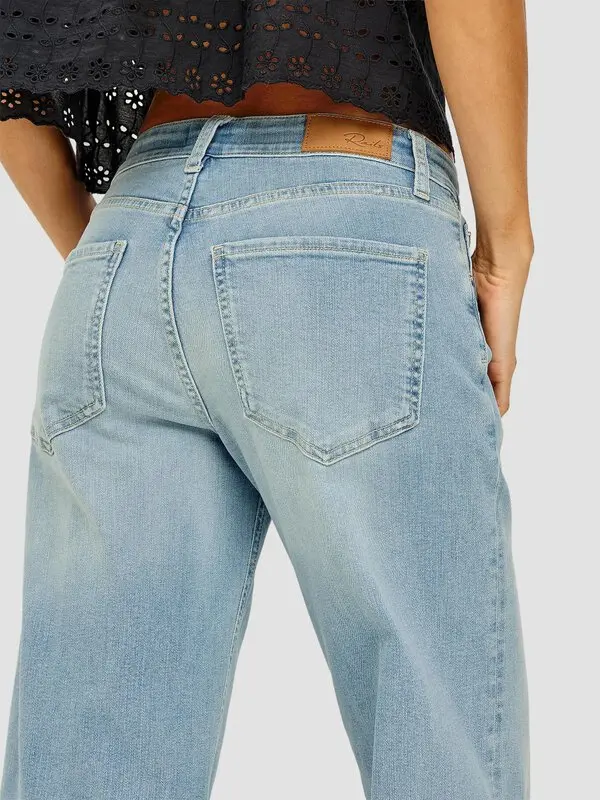 Rails Getty Low-rise Wide-leg Jeans