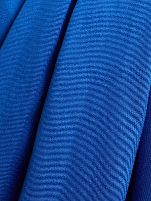 Theia Velina Mikado V-neck Gown